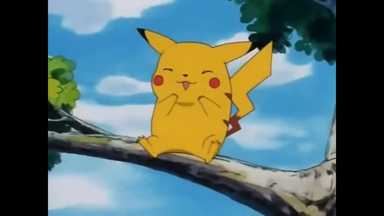Pokemon - Pikachu Laughing | Download HD video clip on | Vlipsy