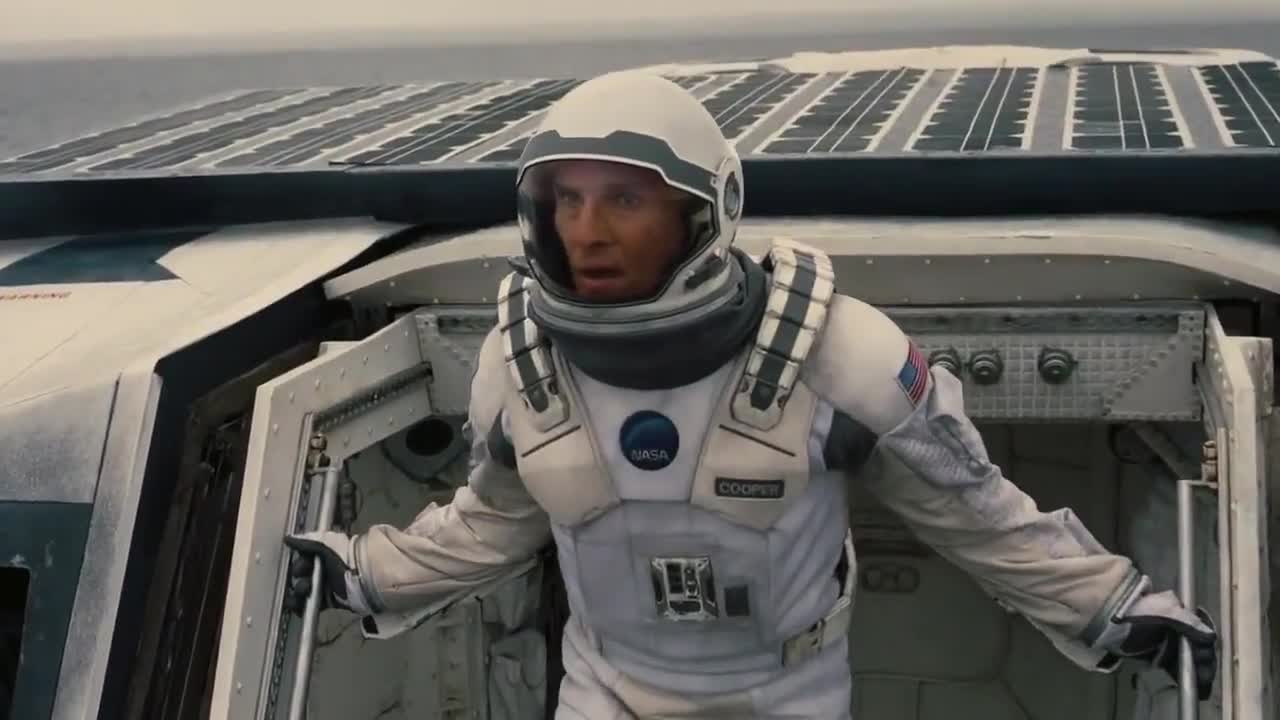 Interstellar: Cooper Is Astounded By The Wave - Find clips on VLIPSY