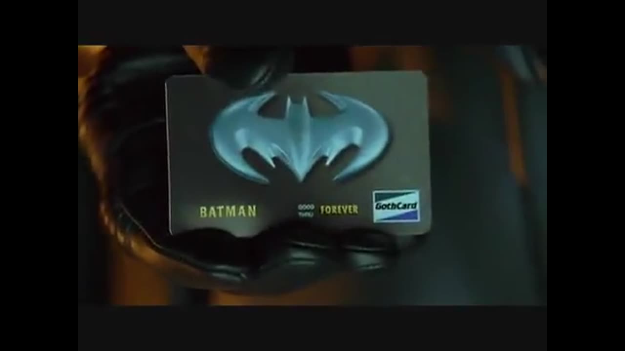 Batman and Robin: Batman Credit Card - Find clips on VLIPSY
