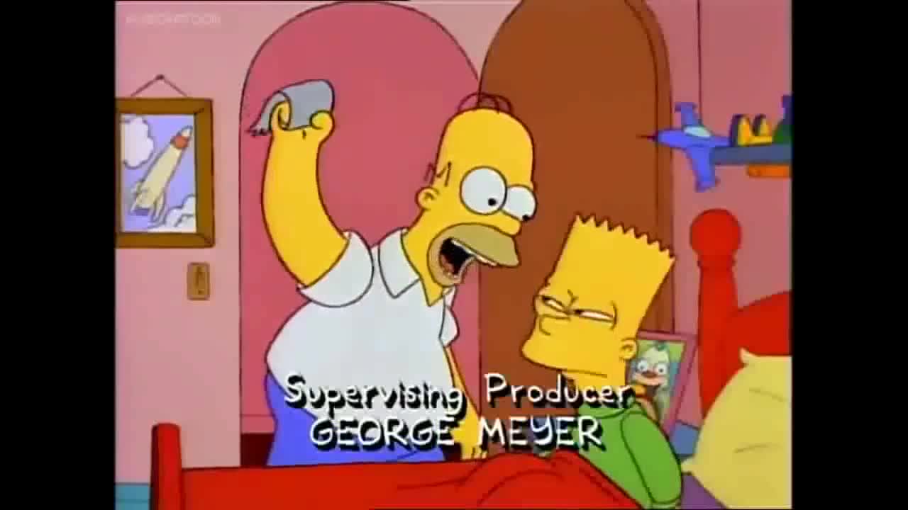 The Simpsons: Ha ha april fools! - Find clips on VLIPSY