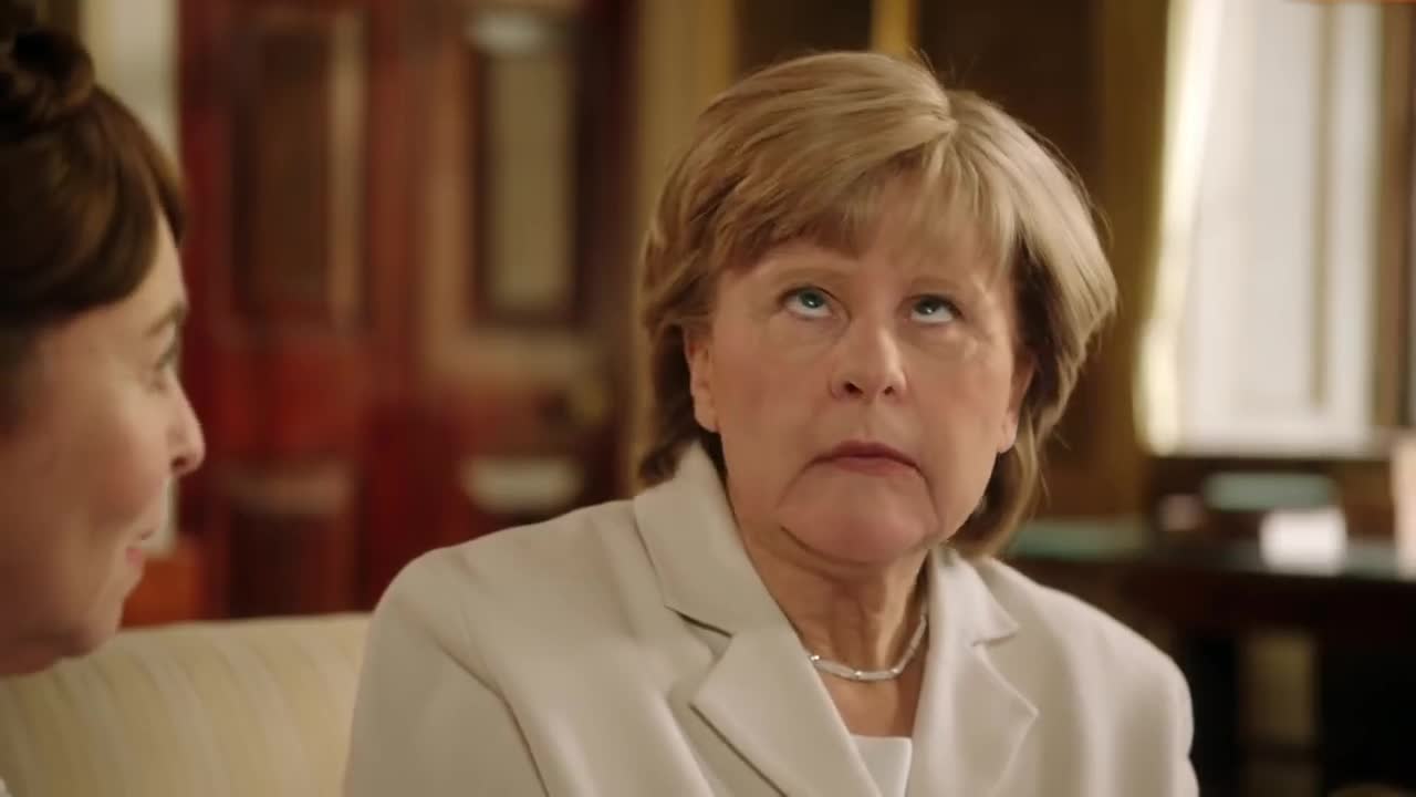 Angela Merkel's Poker face: Eye Roll - Find clips on VLIPSY