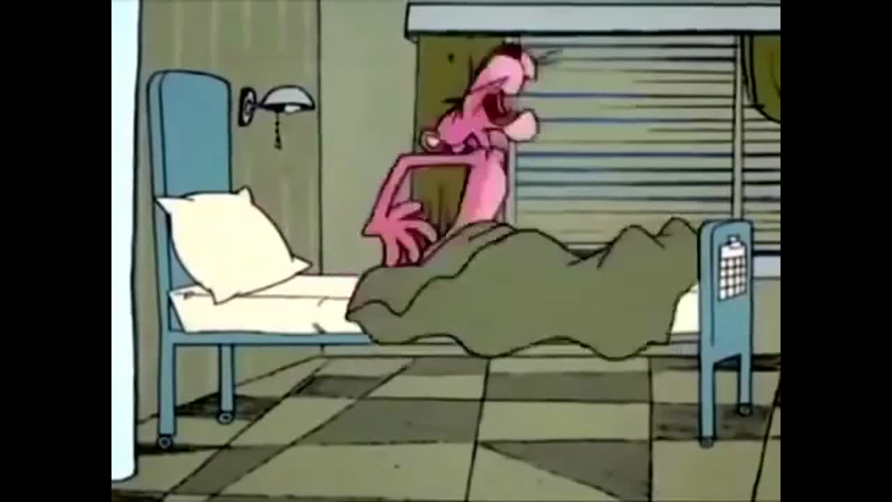 Pink Panther - Pink Panther sneezing | Download HD video clip on | Vlipsy