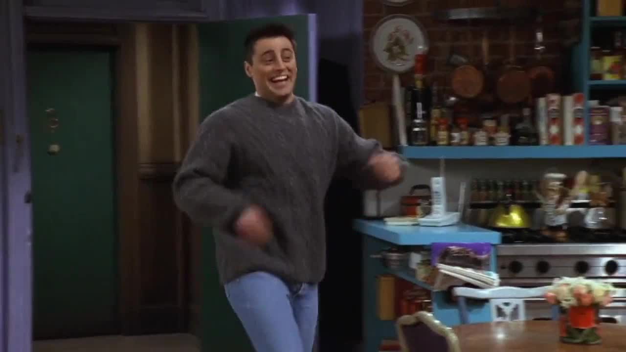 Friends - Friends Joey Dance | Download HD video clip on | Vlipsy