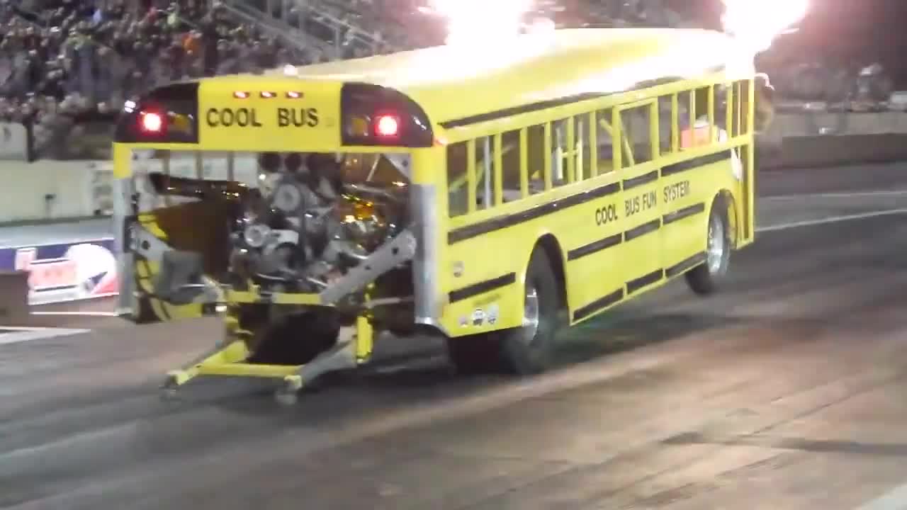 Youtube - School Bus Wheelie | Download HD video clip on | Vlipsy