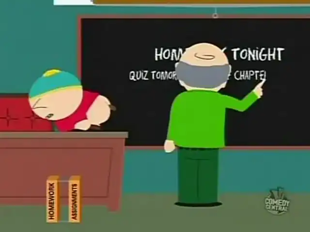 South Park - Cartman craps on Mr. Mackey’s desk | Download HD video ...