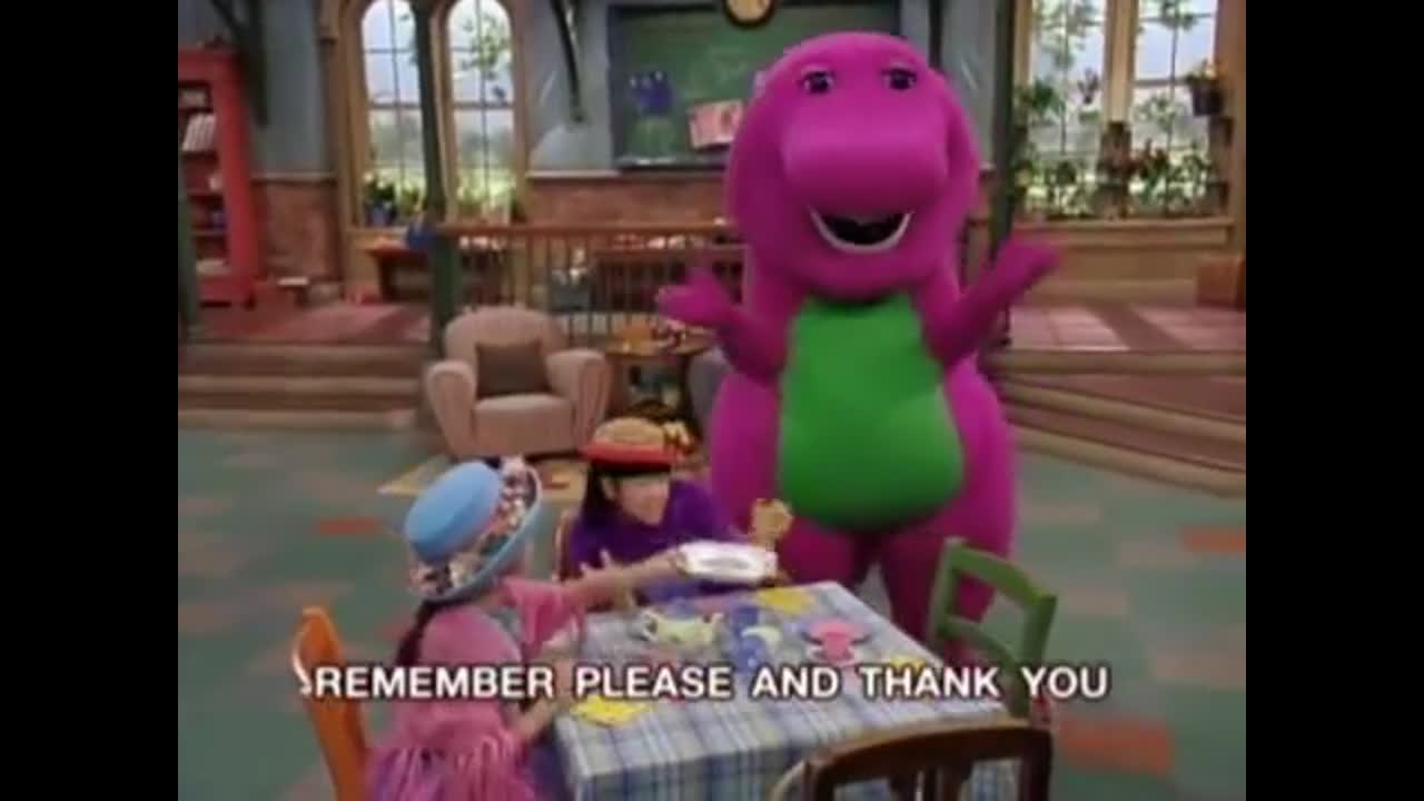 Barney Please and Thank You Song - Please and Thank You | Download HD ...
