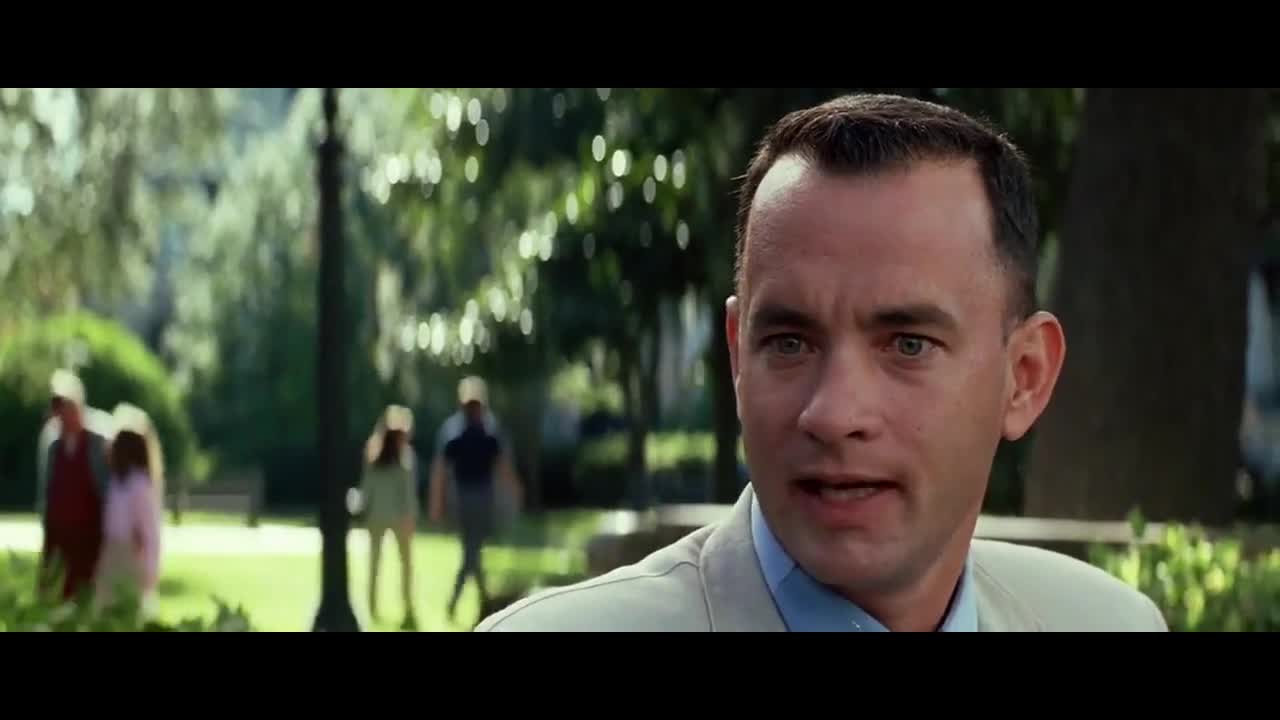 Forrest Gump - Bit me directly in the buttocks | Download HD video clip ...