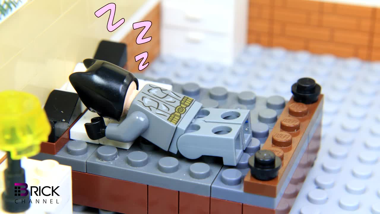 How To Wake Up Batman - Snoring Batman | Download HD video clip on | Vlipsy