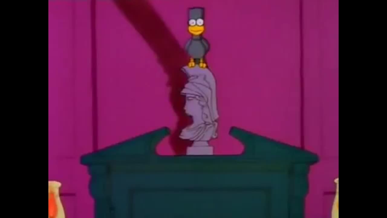 Simpsons - Quote the raven, nevermore | Download HD video clip on | Vlipsy