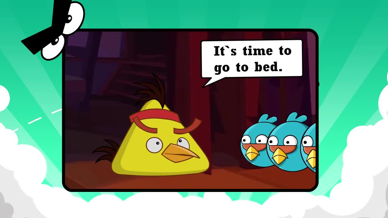 angry birds - It's time for bed | Download HD video clip on | Vlipsy