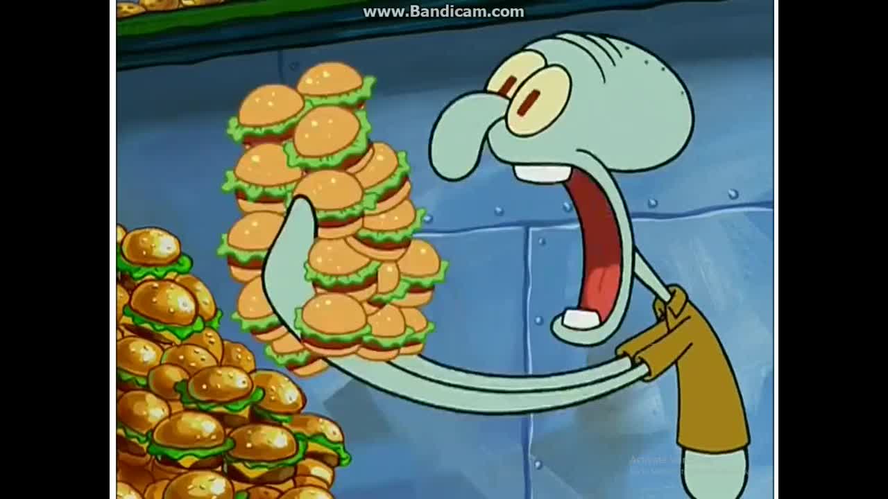 Spongebob Squarepants - Eating Too Much | Download HD video clip on ...