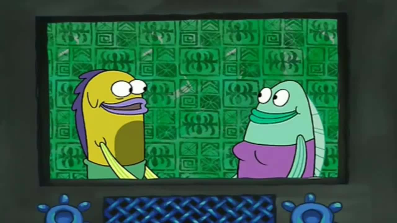 SpongeBob - I couldn't afford a present this year, so I got you this ...