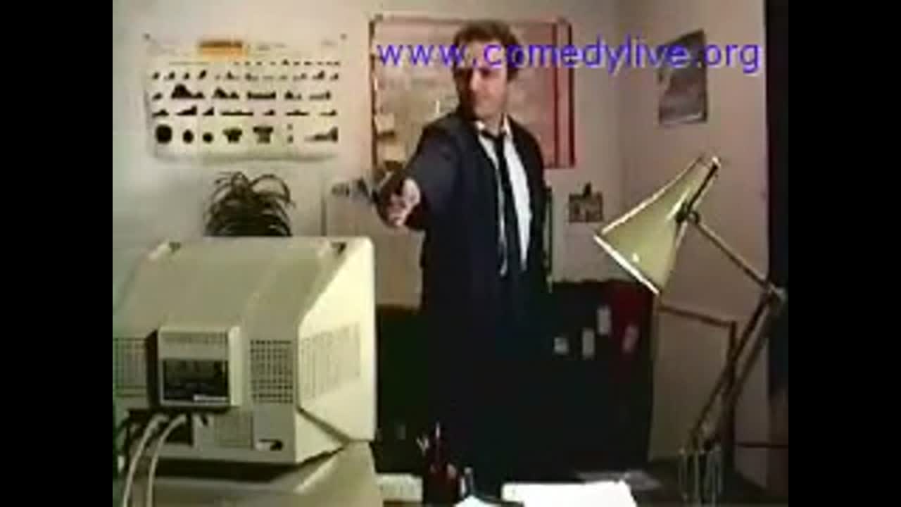 Comedy Live: Shooting your computer - Find clips on VLIPSY