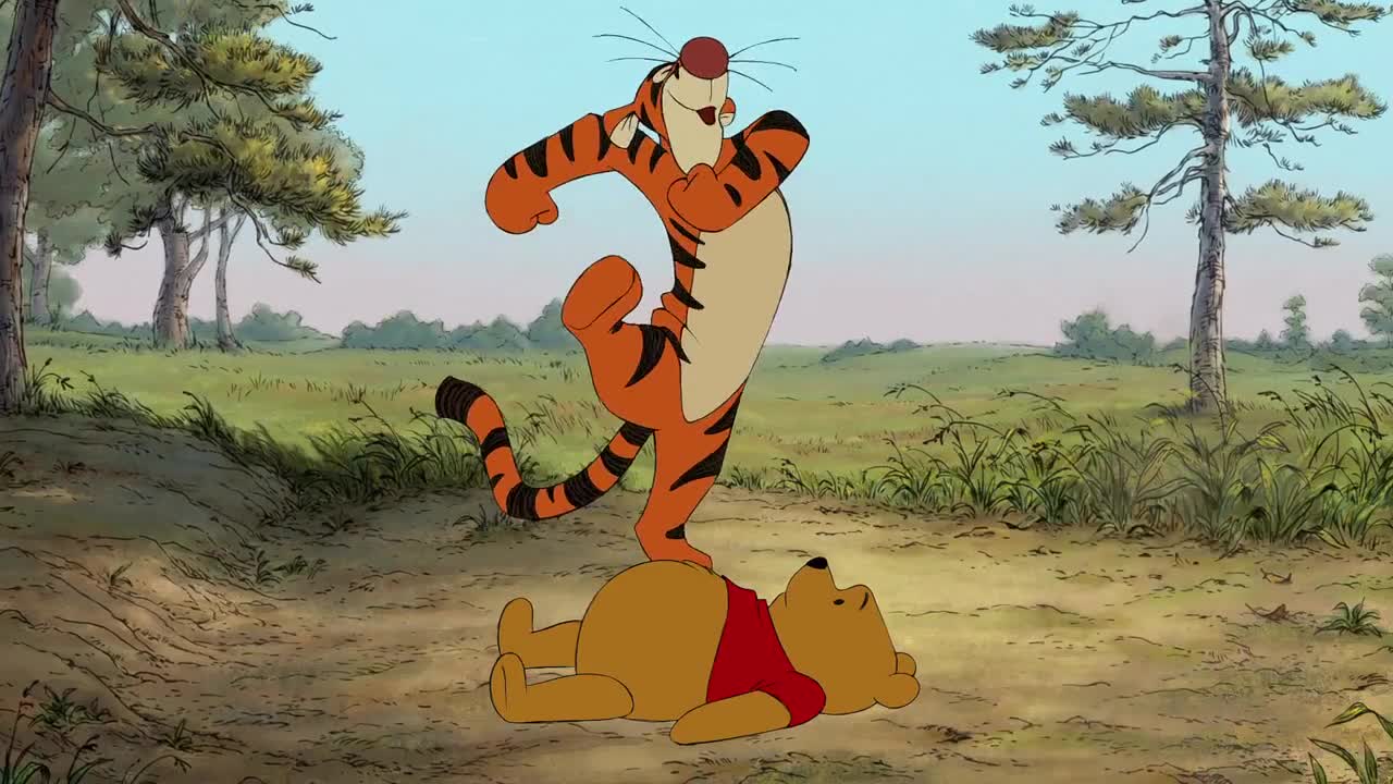 Winnie the Pooh - Woo Hoo Hoo Hoo! | Download HD video clip on | Vlipsy