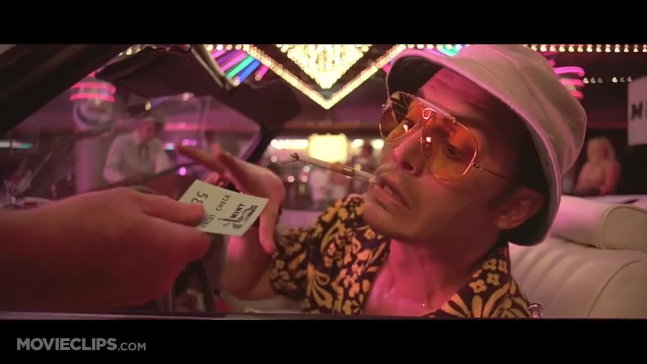 Fear and Loathing in Las Vegas - Take the ticket! | Download HD video ...
