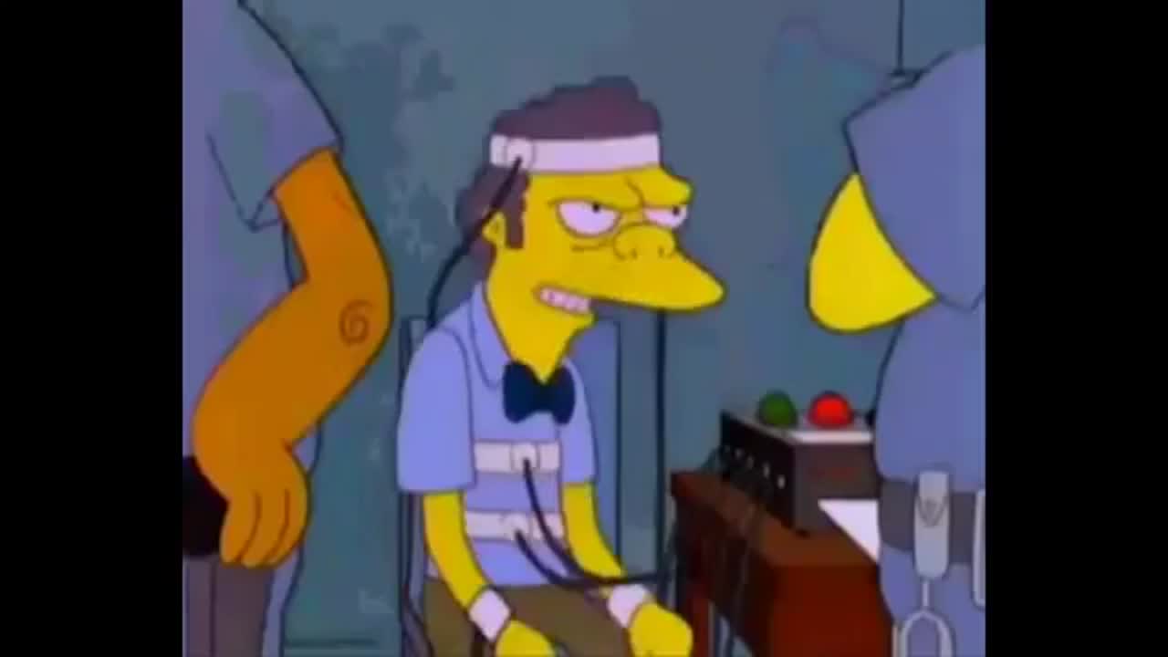 The Simpsons - Moe Takes a Lie Detector | Download HD video clip on ...