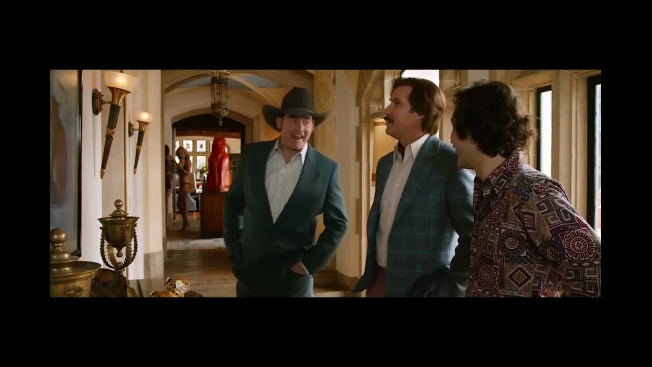 Anchorman 2 - Ron hates Mondays | Download HD video clip on | Vlipsy