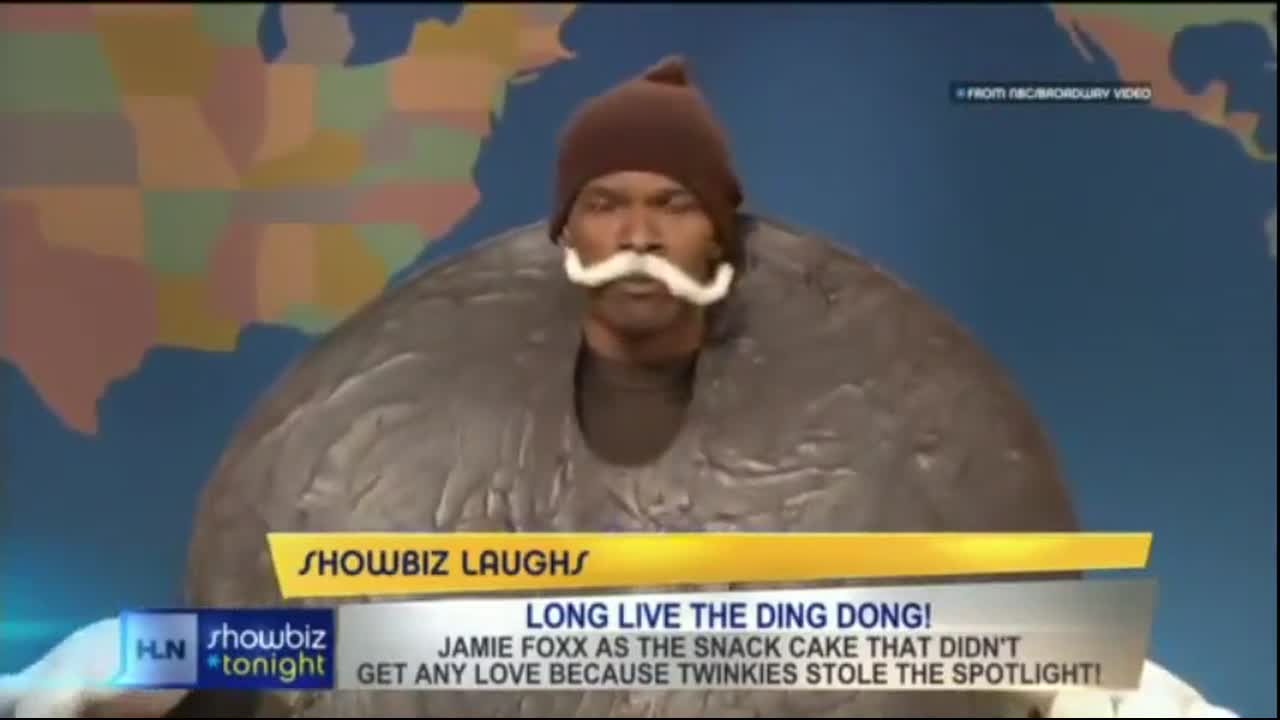 SNL Weekend Update: Jamie Foxx Hostess Ding Dong - Find clips on VLIPSY