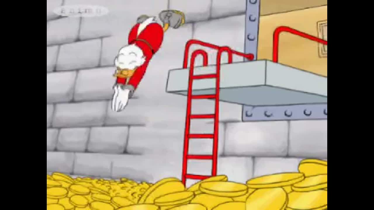 Duck Tails - Dive into money | Download HD video clip on | Vlipsy