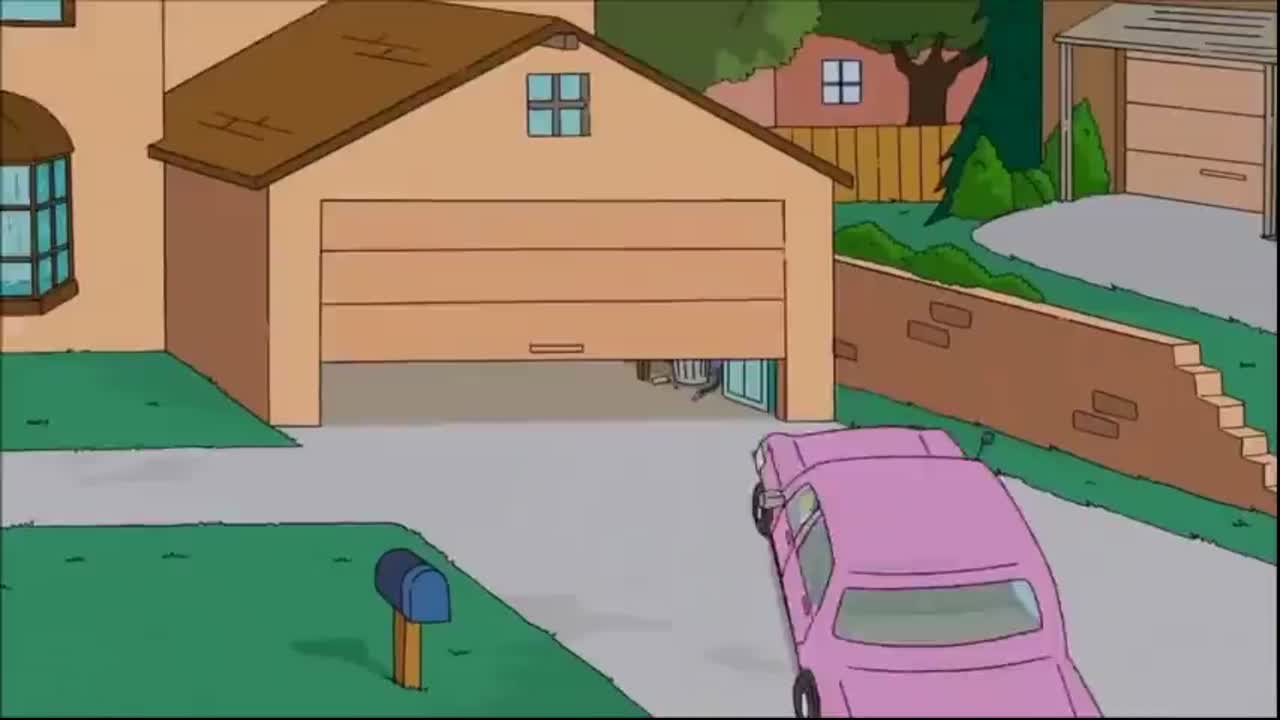 The Simpsons - Homer Simpson Gets Ran Over By Marge's Car | Download HD ...