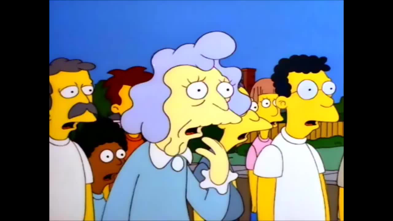 The Simpsons - Shocked | Download HD video clip on | Vlipsy