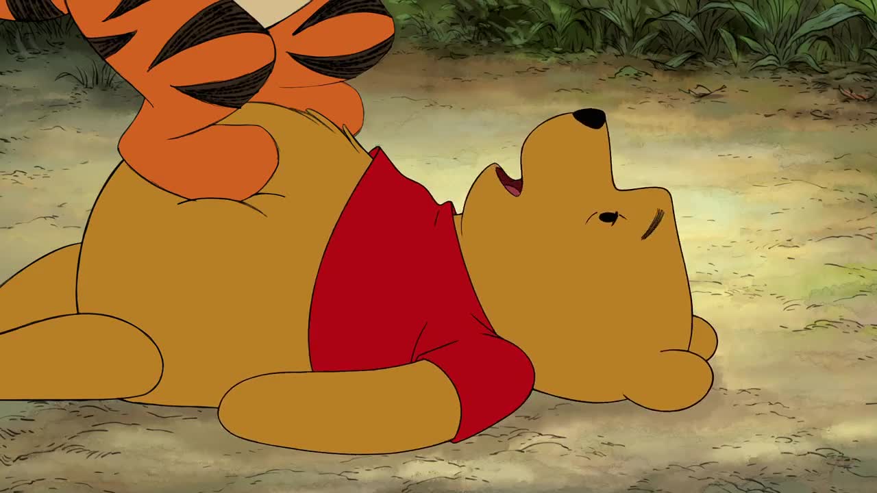 Winnie the Pooh: A simple hello would do. Find clips on VLIPSY