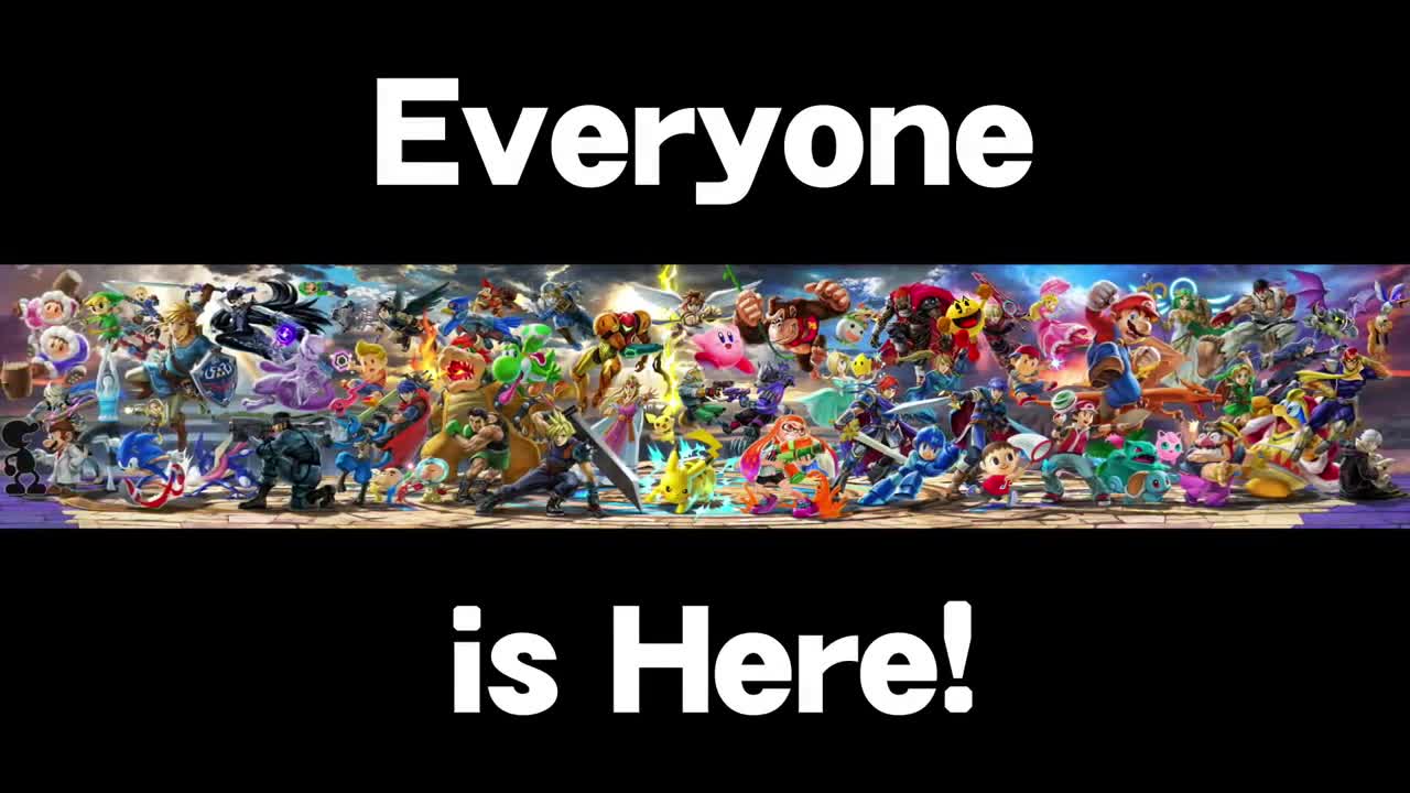 Super Smash Bros. Ultimate - Everyone is here! All characters ...