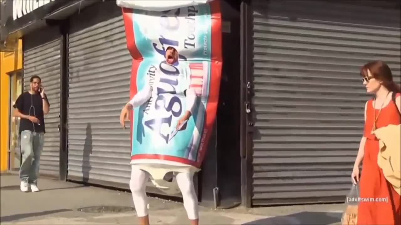 The Eric Andre Show: Toothpaste scream. Find clips on VLIPSY