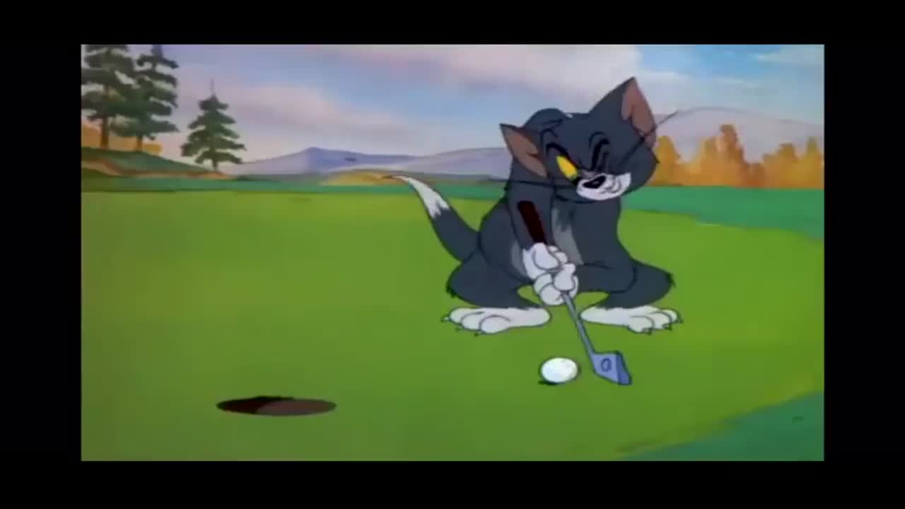 Tom and Jerry - Golfing problems | Download HD video clip on | Vlipsy