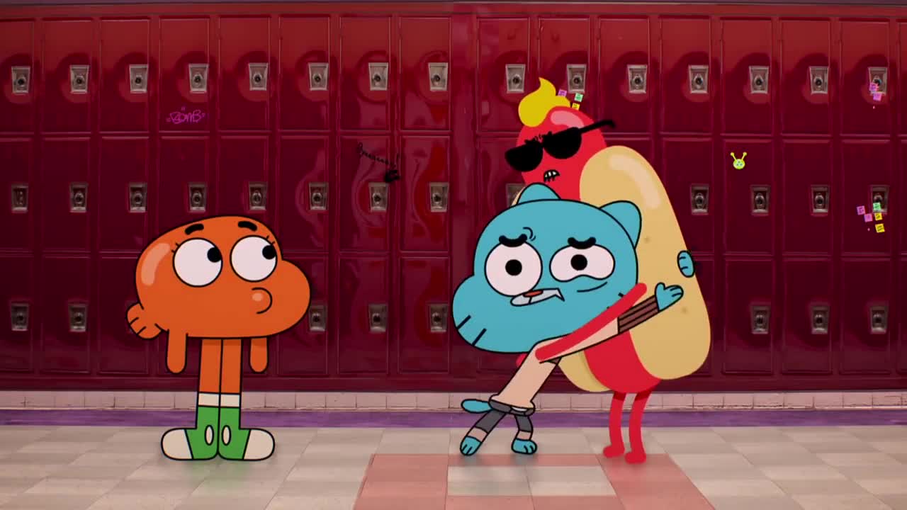 The Amazing World of Gumball - Awkward Hug | Download HD video clip on ...
