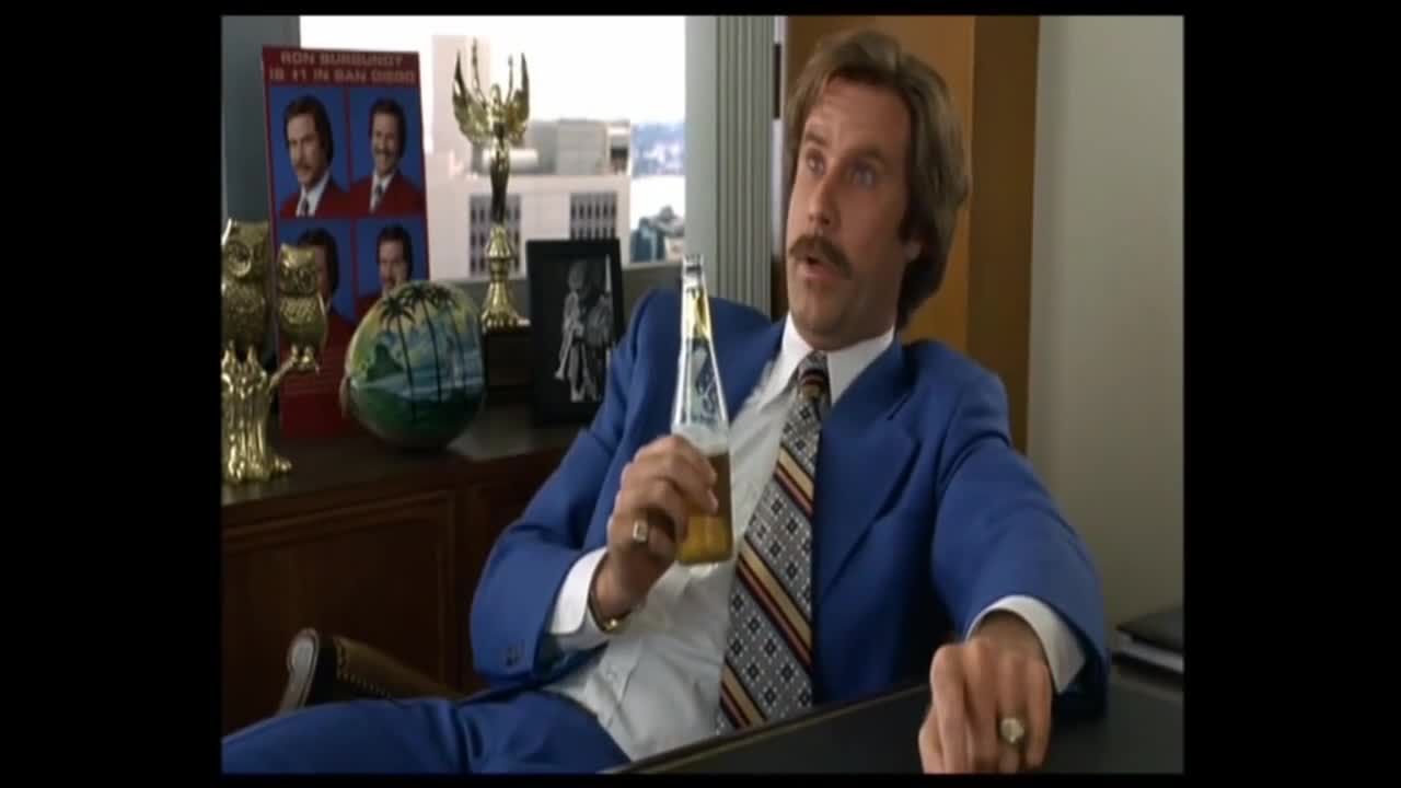 Anchorman - That escalated quickly | Download HD video clip on | Vlipsy