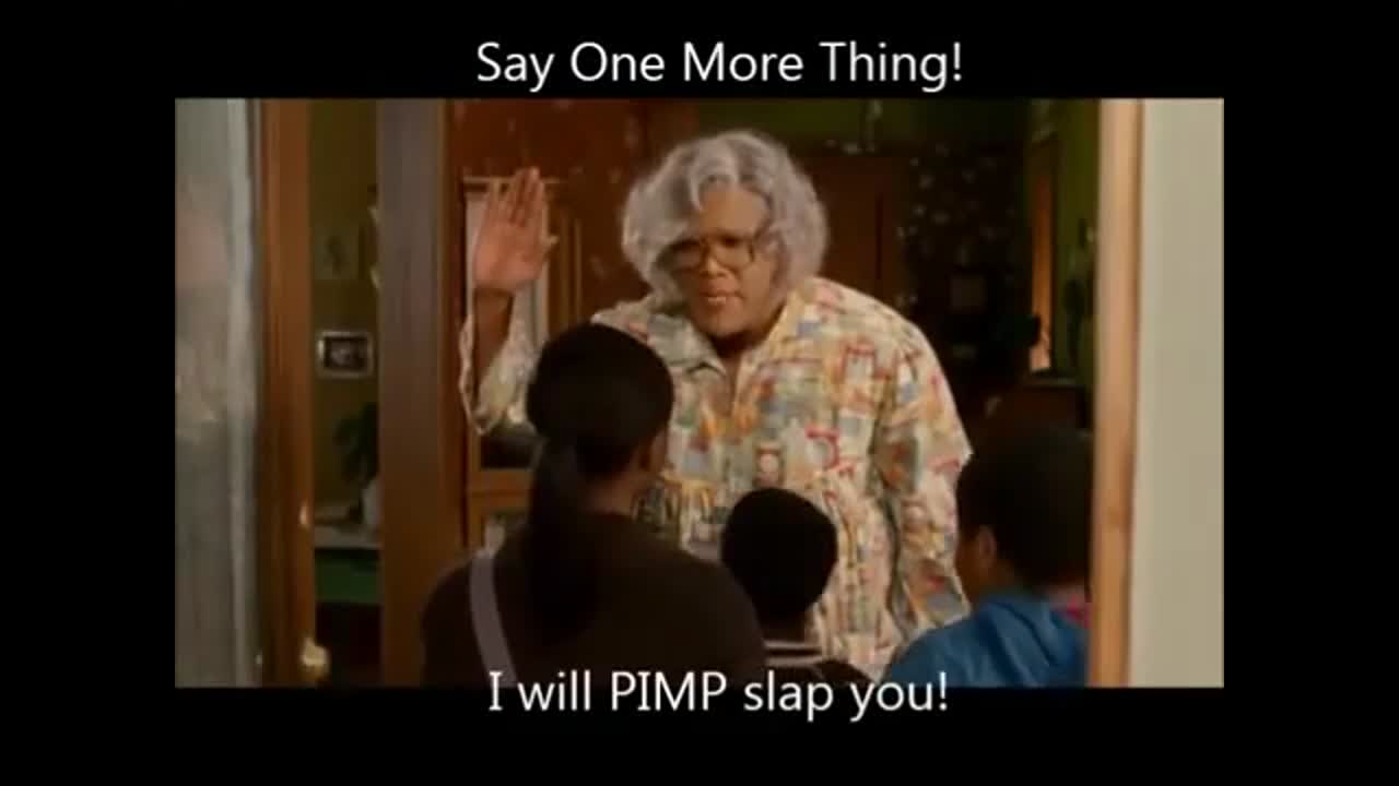 Madea Goes to Jail - I Will Pimp Slap You | Download HD video clip on ...