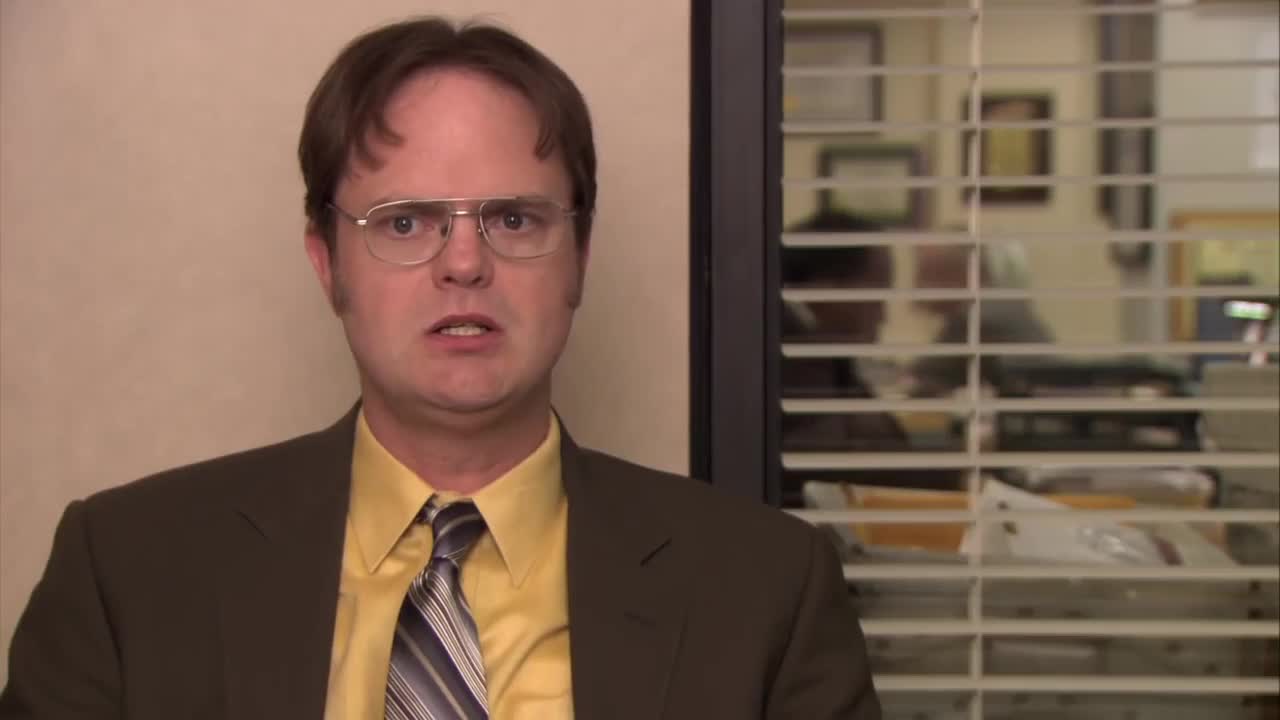 The Office - Dwight yelling | Download HD video clip on | Vlipsy